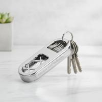 China Silver Adorable Metal Keyholder Quantity 1 Piece Modern Sleek Key Organizer Designed for Easy Key Management and Storage for sale