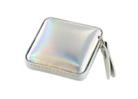 China 15mm Retractable Tape Measure PU Leather Souvenir Gift Jelly Color for sale
