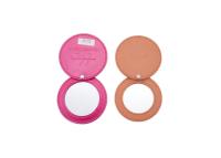 China 35g Single Side Rotatable Cosmetic Pocket Mirror PU Leather For Promotion for sale