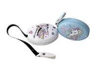 China Ellipse Cloth Tape Measure  Body18mm Thick Webbing Digital Printing Logo for sale