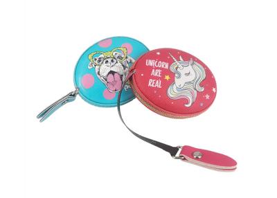 China Ellipse Cloth Tape Measure Marble 18mm Thick Advertising Gift for sale