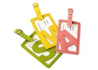 China IMEGA Pantone Hollow Travel Luggage Tag Color Souvenir Gift for sale