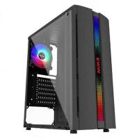 China Lighting Gaming Rgb Light CPU Cabinet PC Chassis Case 320 ATX/MATX Motherboard for sale