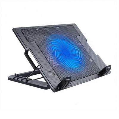 China ETEK- ODM Silent Quantum Laptop Cooling Tray With 1 Fan Silent Notebook Cooler 14cm Big Fan for sale