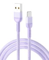 China ODM 3 in 1 Nylon Braided Fast USB Data Cable 5V2.4A for sale