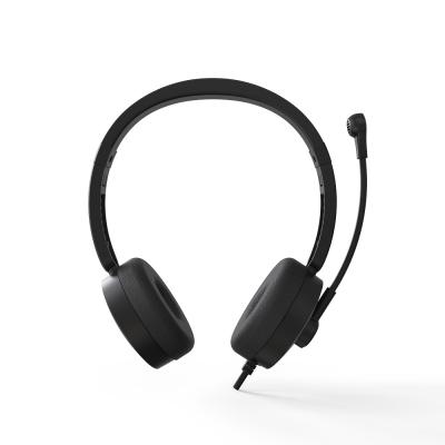 China ETEK Noise-Cancelling Wired Headset Blocks Out Noise For Immersive Sound In Meetings Work Or Gaming for sale
