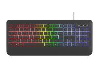 China RGB Backlight In Non-breathing Light Mode Keyboard With Carbon Fiber Film For Gamers technology Enthusiasts for sale