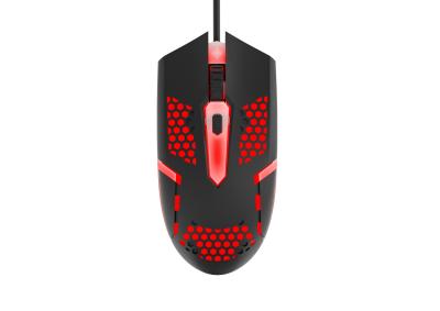China LED Lighting 8108 Chip Adjustable DPI Compact Portable Design Widely Applicable Gaming Mouse for sale