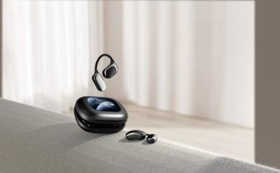 China OWS TWS Bluetooth 5.4 Earphone ∮12mm Composite Diaphragm Translation Function Siri Activation 5.5 Hours Battery Life Ergonomic Design for sale