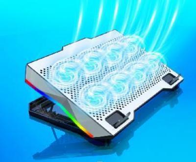 China RGB Lighting 8 X 7CM Fans With 1800±10% RPM 4.4W Low Power Consumption For Gamers PC Enthusiasts Personalized Users for sale