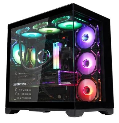 China Compact Gaming Case Made From Lightweight Materials Featuring Strong Storage Expandability Efficient Heat Dissipation 7 Slots for sale