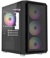 China Compact Gaming Case Supporting Small Motherboards And Flexible Cooling Configurations For Mid-range Gamers Office Users for sale