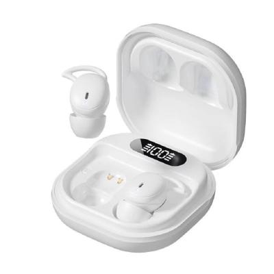China V5.4 Bluetooth  Earphone Supports A2DP AVRCP HFP Protocols Talk Time 3-5 Hours F6 Copper Ring Speaker  In Black White Skin Tone for sale