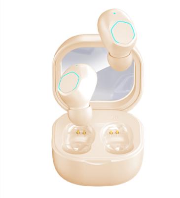 China Bluetooth 5.2 TWS Earphone Waterproof Automatic Noise Cancellation Type-c Fast Charging 5-hour Battery Life F10 Dynamic Driver for sale