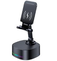 China 8W Power Output 15W Wireless Charging RGB Ambient Light 2000mAh Battery Bluetooth 5.3 TWS Connection for Outdoor Camping for sale