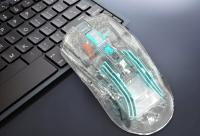 China Ergonomic 7-Key Gaming Mouse 1200-3200DPI Rainbow Backlight for Office Students and Entertainment for sale