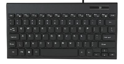 China 79-key Waterproof Keyboard Ultra-thin At 14.87mm With Carbon Film Keys And HIPS Material Logo Customization for sale
