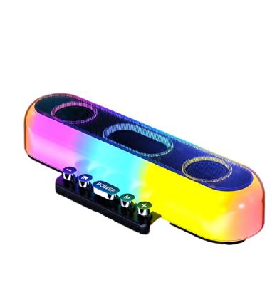 China 52mm Speaker 10W RMS Power 1600mAh Battery Supports Bluetooth TF Card FM Radio And 32GB Expansion For Mobile Office Workers for sale