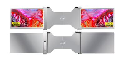 China 2 X 12-inch FHD IPS Screens 1920 X 1080 16 / 9 Ultra-light Design 1.1kg Per Screen 25.3mm Thick HDR Support 12 OSD Languages for sale