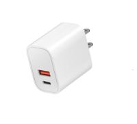 China Dual Port Fast Charging USB-C+USB-A Supports PD/QC Fast Charging Protocol 110-240V 50/60Hz Global Universal for sale