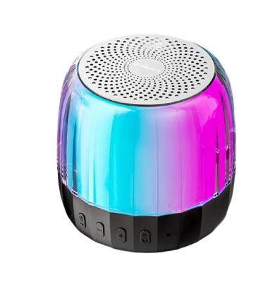 China Bluetooth Speaker 15W RMS Output Power 89mm Speaker Supports BT TF Card Up To 32GB FM Radio And Colorful Lights For Outdoor Enthusiasts for sale