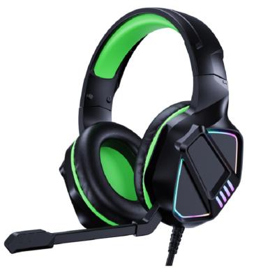 China Gaming Headset Φ50mm Speaker 32Ω Impedance 3.5mm Dual Plug + USB 2m Cable -55dB Sensitivity for sale