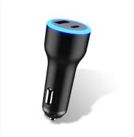 China Supports USB-C PD 65W 20V/3.25A Laptop Fast Charging+USB-A QC 18W ABS+PC Fireproof Material Blue LED Indicator Light for sale