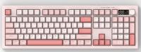 China Full-size Waterproof Keyboard Features A Silver Paste Film Structure Offers White Light And Rainbow Backlighting Modes for sale