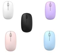 China ETEK 2.4G Wireless Mouse 1200DPI Clicks 5-Color Options 1-AA Battery Powered White Pink Purple Blue Black for sale
