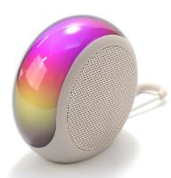 China ETEK Portable Bluetooth 5.3 Speaker With 7W Bass 1200mAh Battery RGB Light & TF/FM Playback Black Red Green White for sale