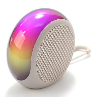 China ETEK Portable Bluetooth 5.3 Speaker With 7W Bass 1200mAh Battery RGB Light & TF/FM Playback Black Red Green White for sale