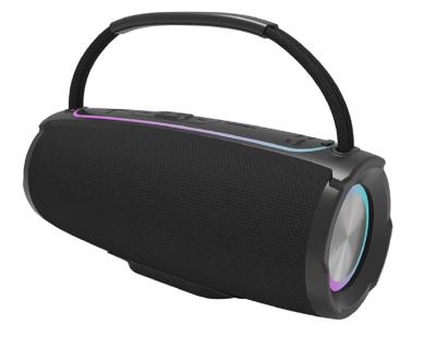 China Dual 10W Bluetooth 5.3 Speaker 2600mAh Handle Design RGB Light & 4-Mode Playback AUX TF FM USB Flash Drive for sale
