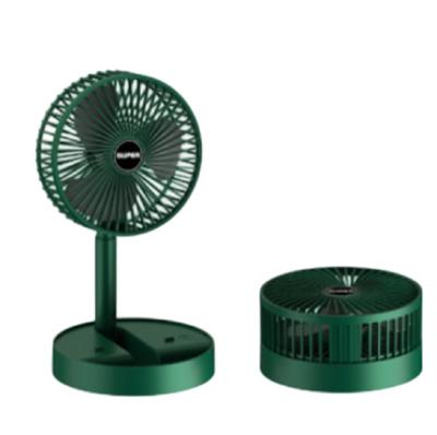 China USB Rechargeable Desk Fan Battery Operated Compact For Home Office Travel Or Outdoor Activities for sale