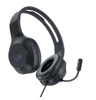 China ETEK Gaming Wired Headphones 50mm Driver 20Hz-20kHz Response Omnidirectional Mic 2.0M Cable for sale
