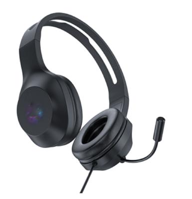 China ETEK Gaming Wired Headphones 50mm Driver 20Hz-20kHz Response Omnidirectional Mic 2.0M Cable for sale