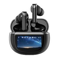 China Wireless Earphones Bluetooth 5.4 Touch-Control ANC Earphone 500mAh Fast Charge TWS Black White Complexion for sale