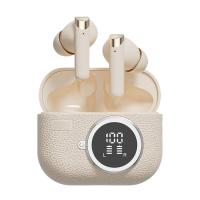 China Wireless Earphones Bluetooth 5.4 ANC Earphone F10 Speaker 300mAh Case Type-C Fast Charging Brown Complexion Green for sale