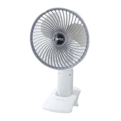 China 4-in-1 Multi-Position Gray Fan Clip Hang Stand Handheld Two Versions Battery Fan With 3-speed,direct-plug Fan With 1-speed for sale