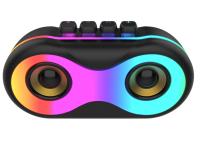 China ETEK Bluetooth 5.3 speaker with RGB Light, dual 52mm driver speaker with 16W stereo,TYPE-C charging ,1800mAh battery for sale