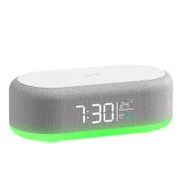 China ETEK Bluetooth 5.3 multi-function speaker with temp display, clock,1200mAh battery,15W wireless charging, 52mm 5W driver. for sale