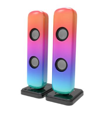 China ETEK Soundbar Delivers 5W*4 RMS Output Via Dual 2-inch Drivers Covering 35Hz-16KHz Frequency Requires 12V2.5A Adapter for sale