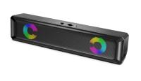 China ETEK Soundbar Features Dual 2-inch Drivers Delivering 3W*2 RMS Output Includes Light Fading Effect Independent Switch for sale
