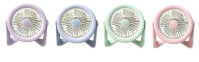 China ETEK 1200mAh USB Rechargeable Desk Fan with Brushless Motor for sale