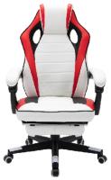 China Ergonomic Gaming Chair with PU Casters and Adjustable Height for sale