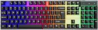 China ETEK Wired RGB LED Gaming Keyboard 435x130x30mm ABS Black for sale