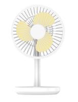 China Rechargeable Brushless Fan 3600mAh Battery ABS+PP 182x148x300mm for sale