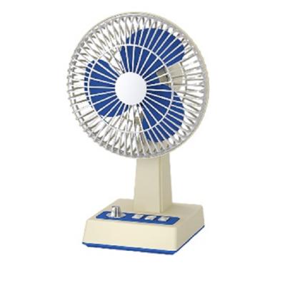 China Rechargeable Fan, White/Green, 3600mAh Battery, Brushless Motor, 6W/5V, 3-Speed, Oscillating, Hanging & Desktop Use for sale