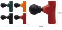 China Handheld Muscle Massager Gun with 3.7V Charging 3W Rated Power and Durable ABS+Metal Body for sale
