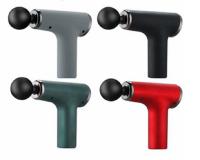 China Rechargeable Percussion Muscle Massager Gun with 5 Heads and 6 Speed Settings Powered by 1200mAh Battery for sale