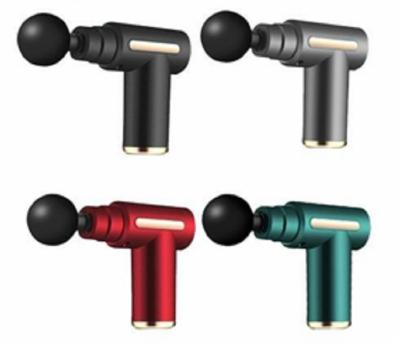 China Rechargeable Percussion Massager Gun with 6 Modes 4 Massage Heads and 80W Power for Full-Body Relief for sale